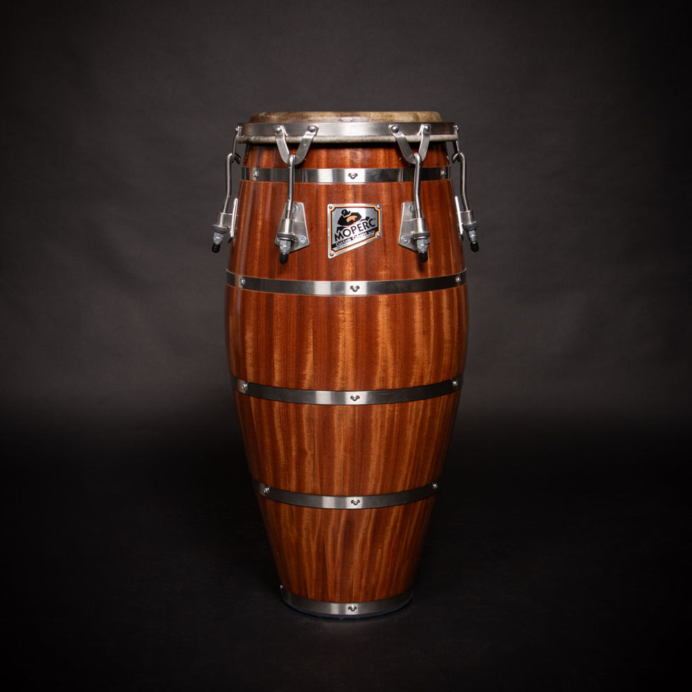 Custom congas 5 bands - Brazilian Mahogany – Moperc